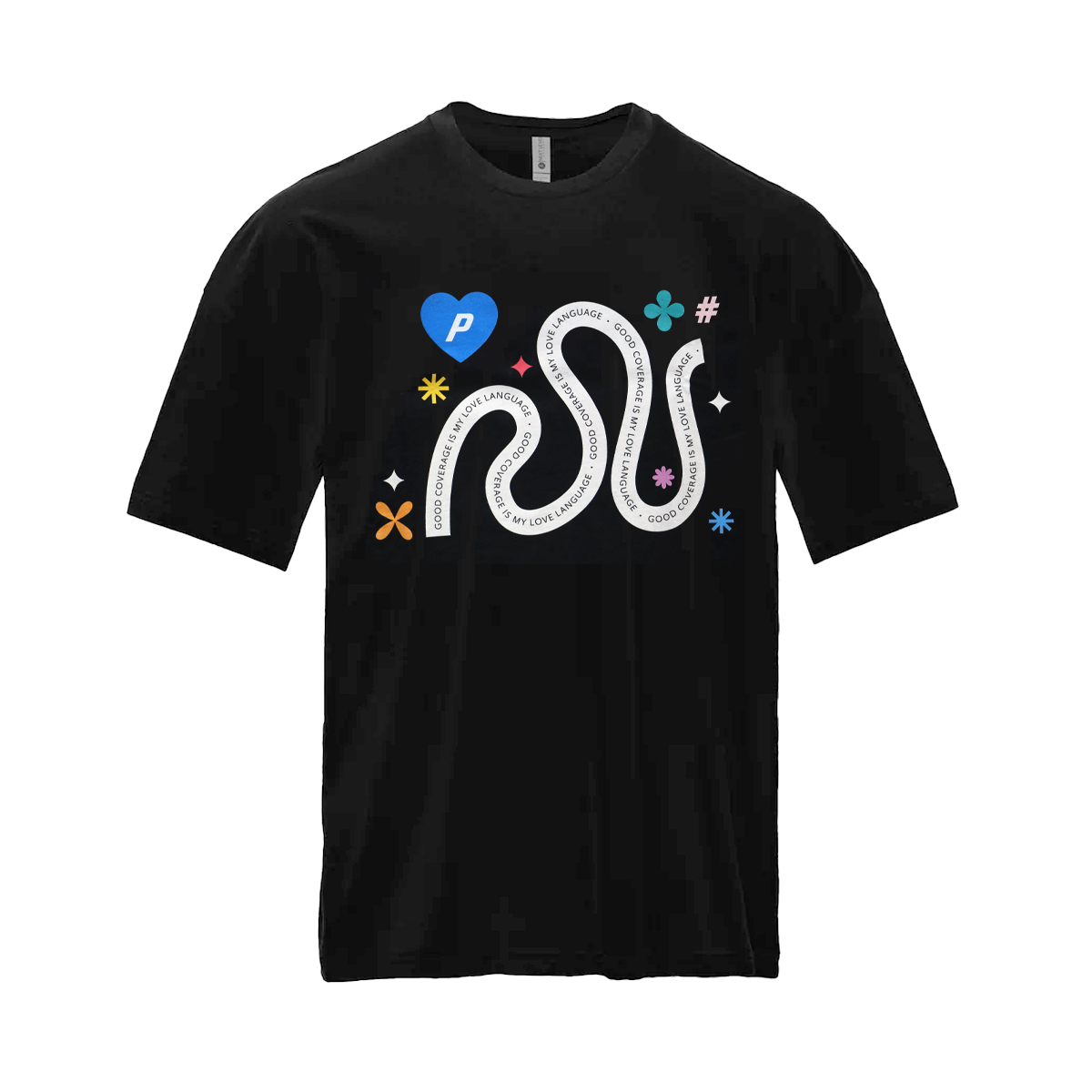 Unisex Love Language Crewneck Tee – prgccstock
